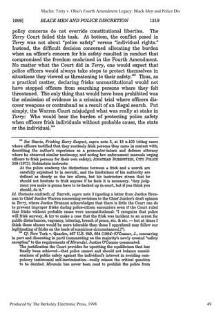 Terry-v-Ohio’s-4th-Amendment-Legacy | PDF