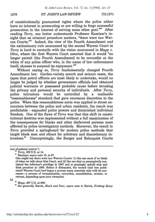 Terry-v-Ohio’s-4th-Amendment-Legacy | PDF