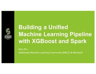 Building a Unified Data Pipeline with Apache Spark and XGBoost with Nan Zhu | PPT