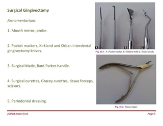 034.gingivectomy | PDF