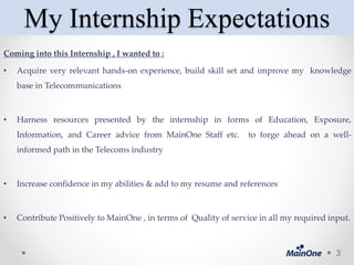 End of Internship presentation by John | PDF