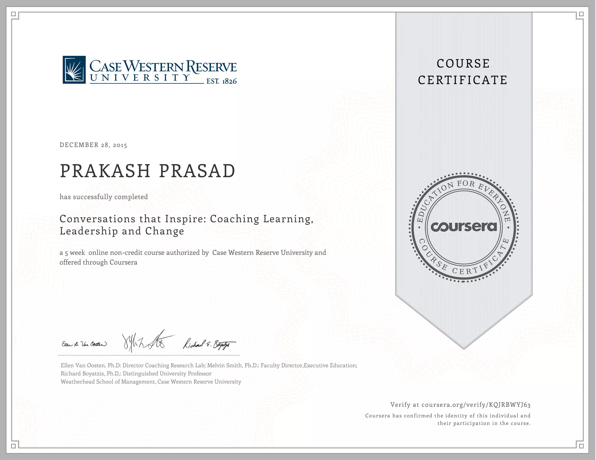 Coursera coaching 2015 | PPT