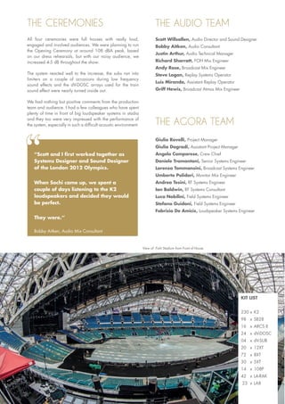 Sochi 2014 Audio Case Study | PDF