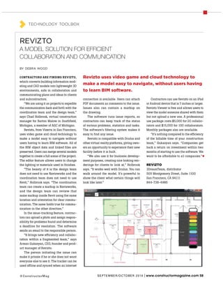 Revizto Article-Sept2016 | PDF