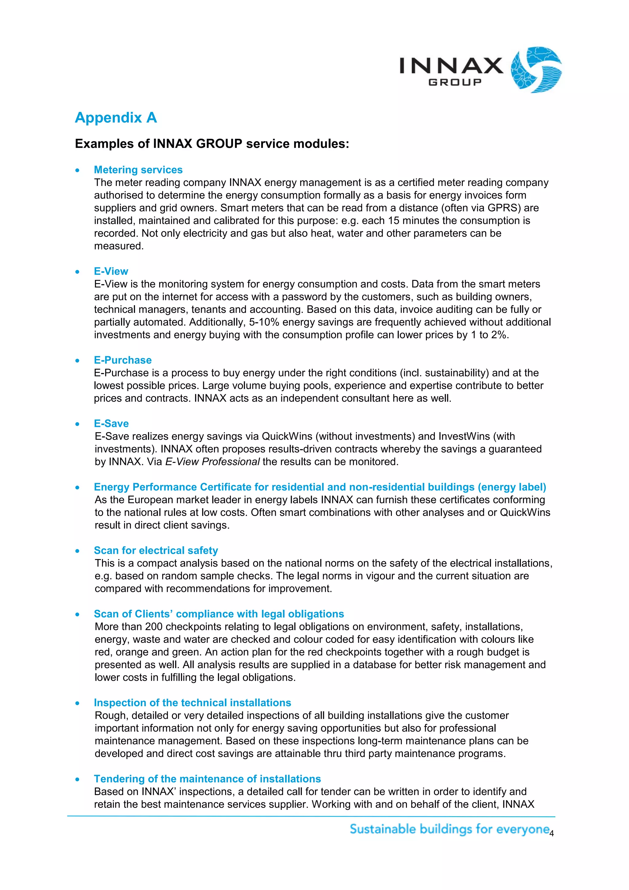 INNAX GROUP profile | PDF