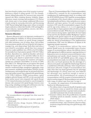 CDC Opioid Prescribing Guidelines | PDF