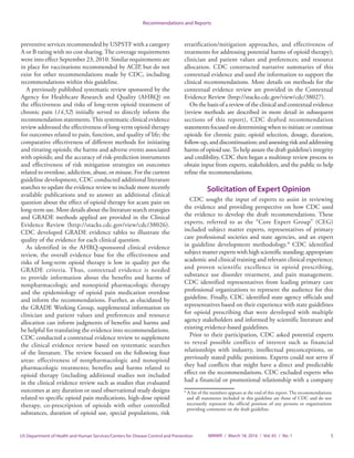 CDC Opioid Prescribing Guidelines | PDF