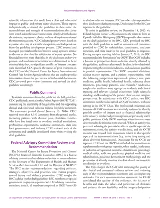 CDC Opioid Prescribing Guidelines | PDF