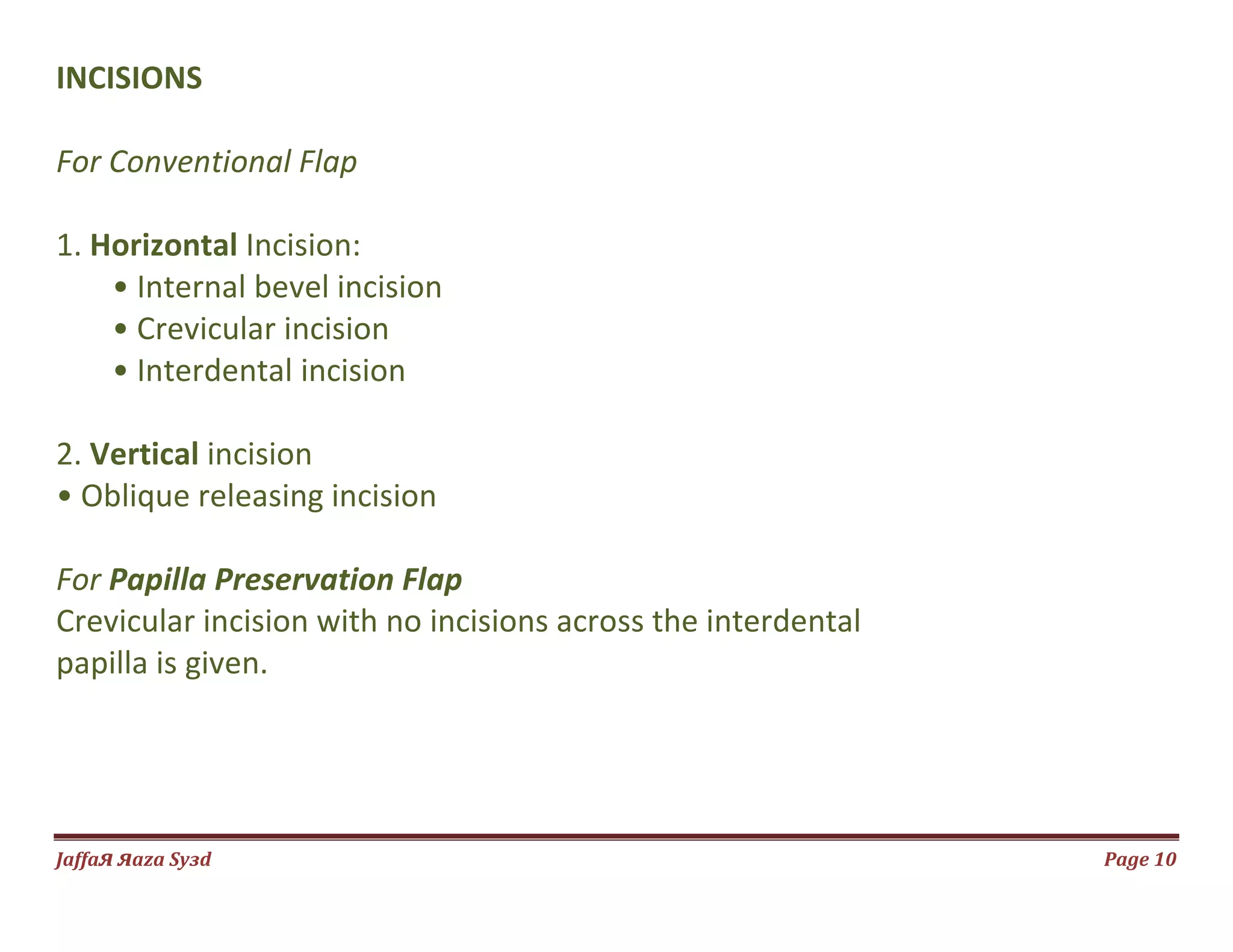 035. periodontal flap | PDF