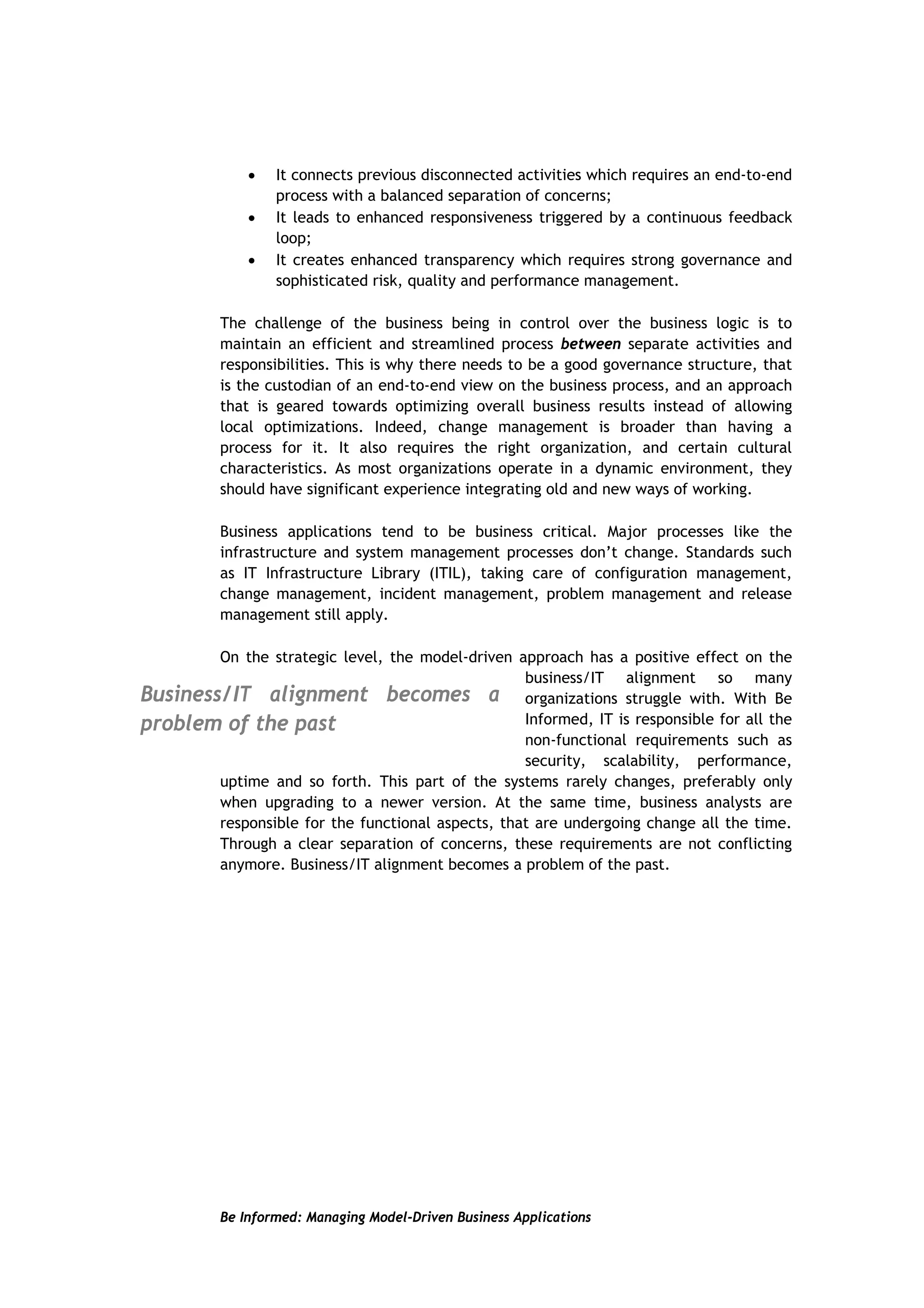 Managing model-driven applications | PDF