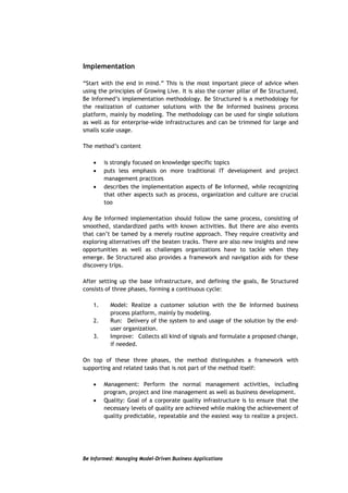 Managing model-driven applications | PDF