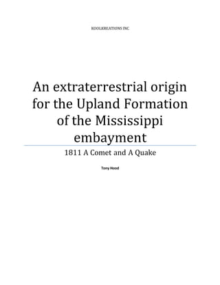 An Extraterrestrial Origin for the Mississippi Embayment | DOCX