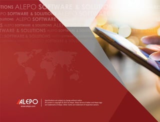 Alepo Company Brochure | PDF