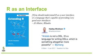 Extending the R API for Spark with sparklyr and Microsoft R Server with Ali Zaidi | PPT