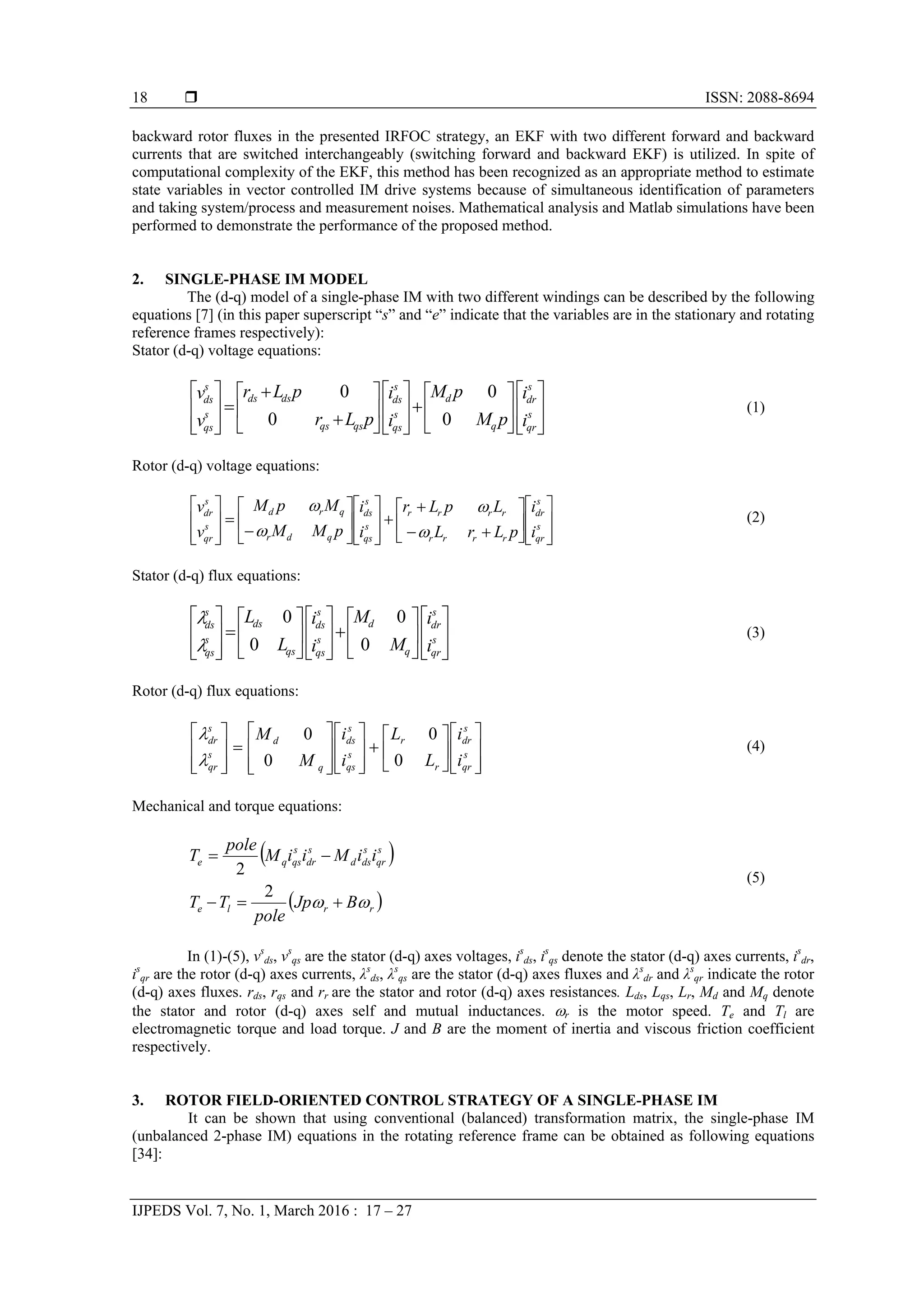 High Performance Speed Control Of Single Phase Induction Motors Using