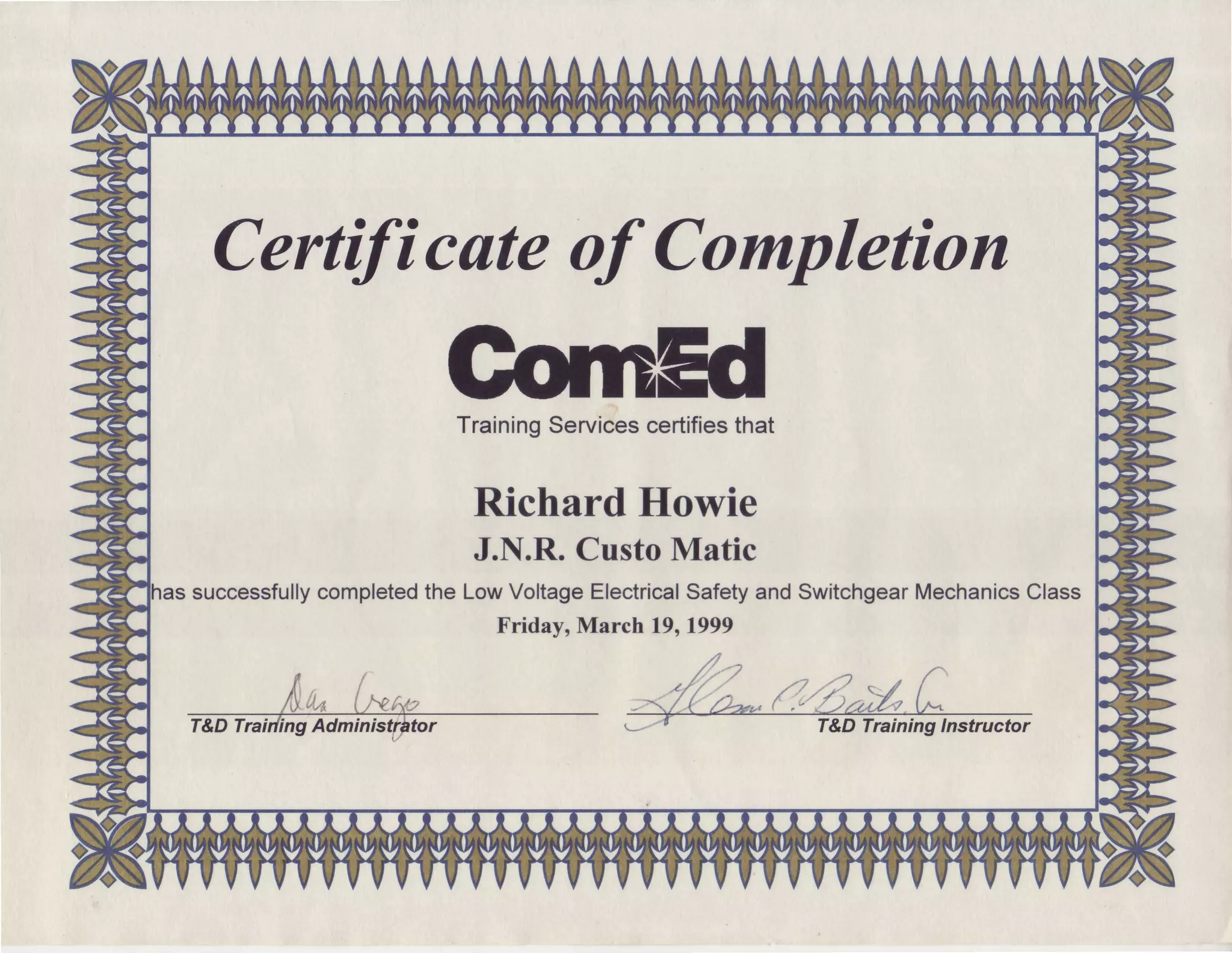 COMED Electrical Safety & Switchgear.PDF