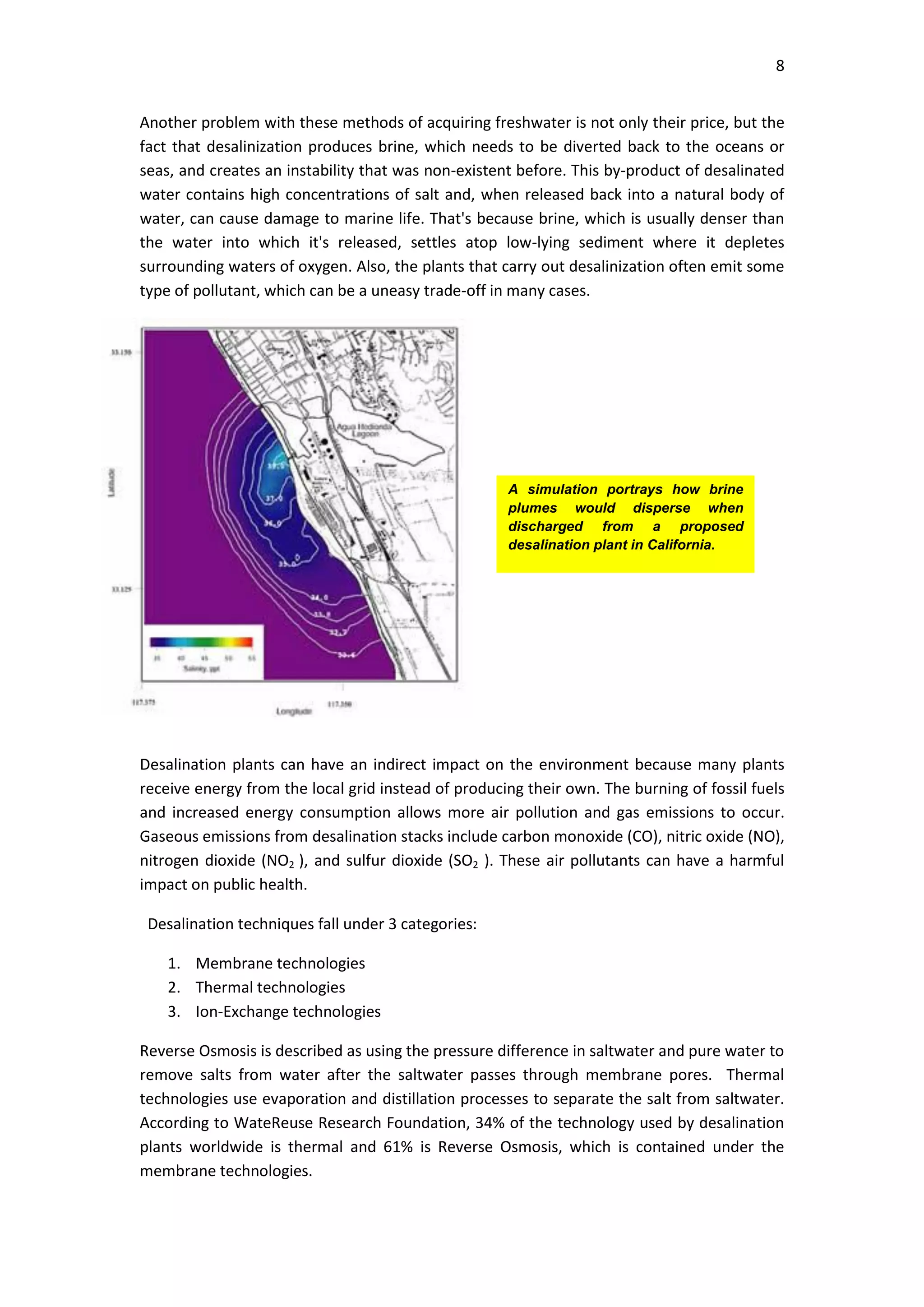 An introduction to Desalination | PDF | Geography | Science