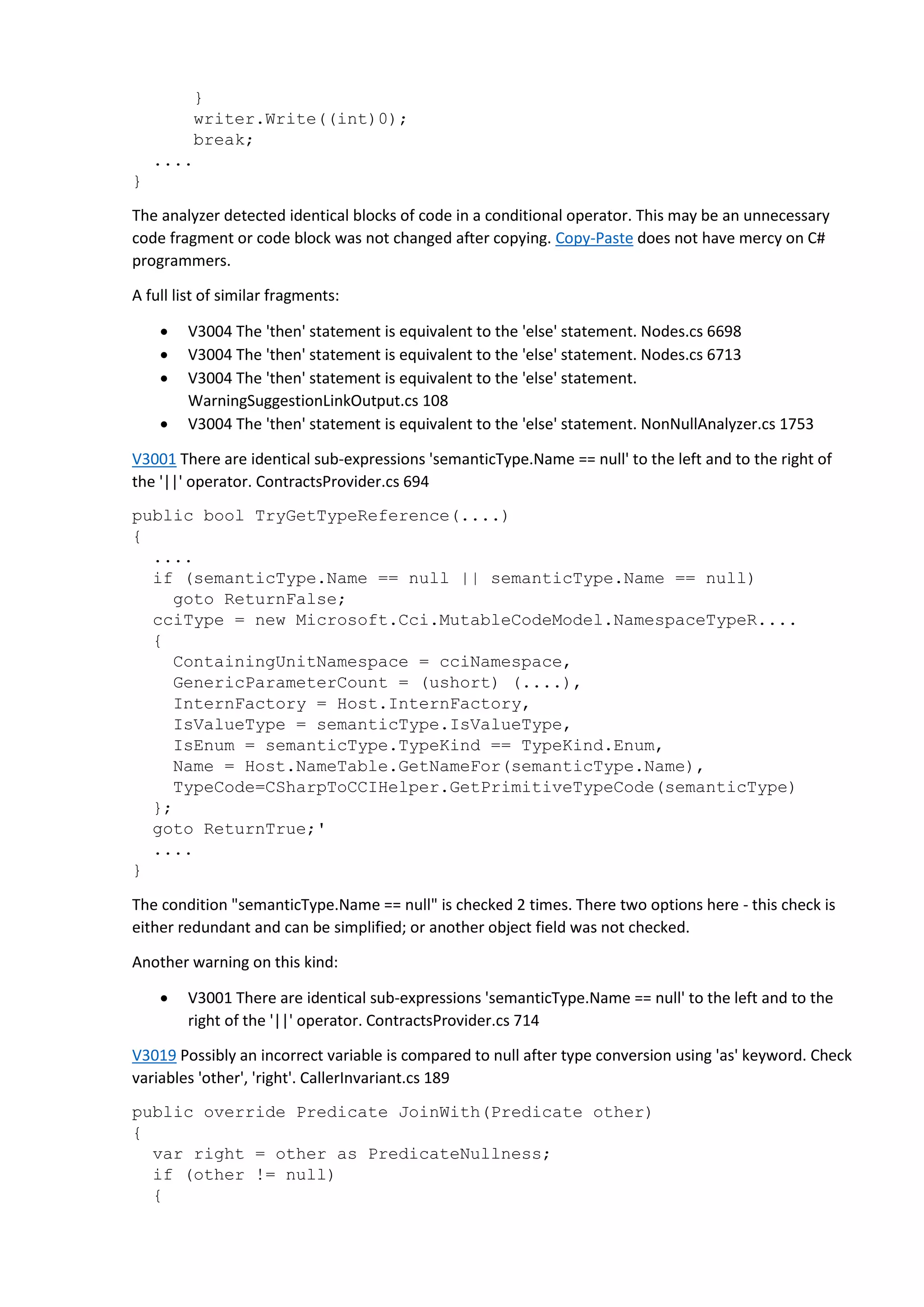 Analysis of Microsoft Code Contracts | PDF | Programming Languages | Computing
