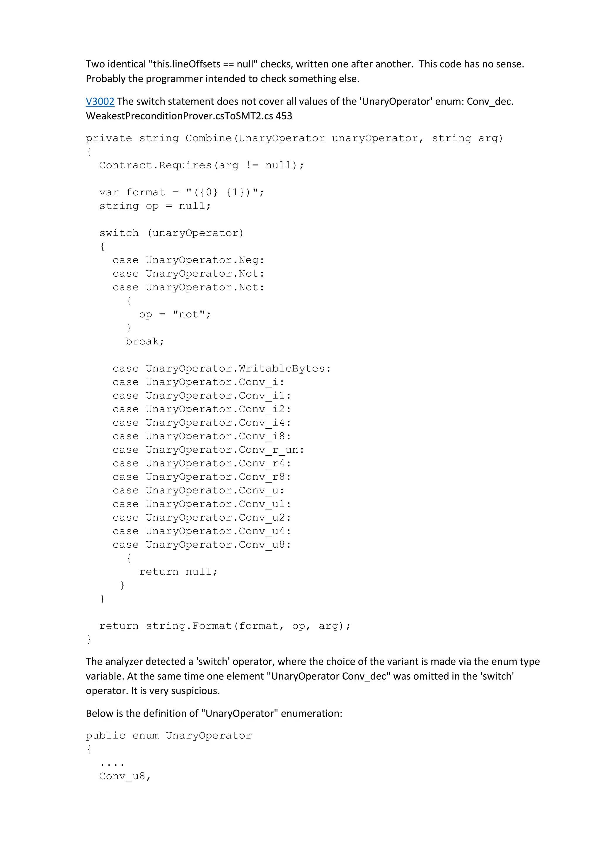 Analysis of Microsoft Code Contracts | PDF