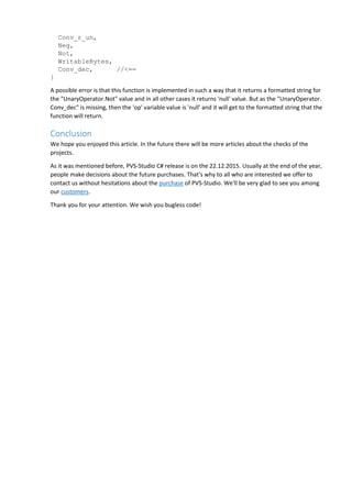 Analysis of Microsoft Code Contracts | PDF | Programming Languages | Computing