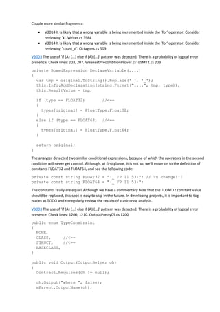 Analysis of Microsoft Code Contracts | PDF | Programming Languages | Computing