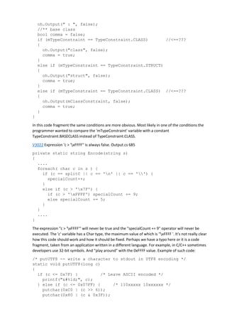 Analysis of Microsoft Code Contracts | PDF | Programming Languages | Computing