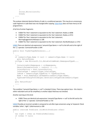 Analysis of Microsoft Code Contracts | PDF | Programming Languages | Computing