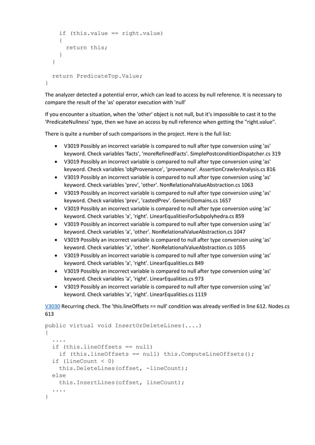 Analysis of Microsoft Code Contracts | PDF | Programming Languages | Computing