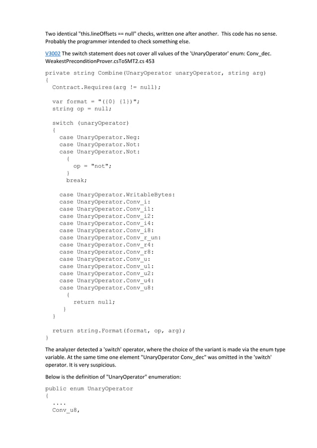 Analysis of Microsoft Code Contracts | PDF | Programming Languages | Computing