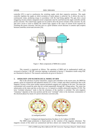 FOC of SRM using More Efficient DC-DC Converter Topology | PDF