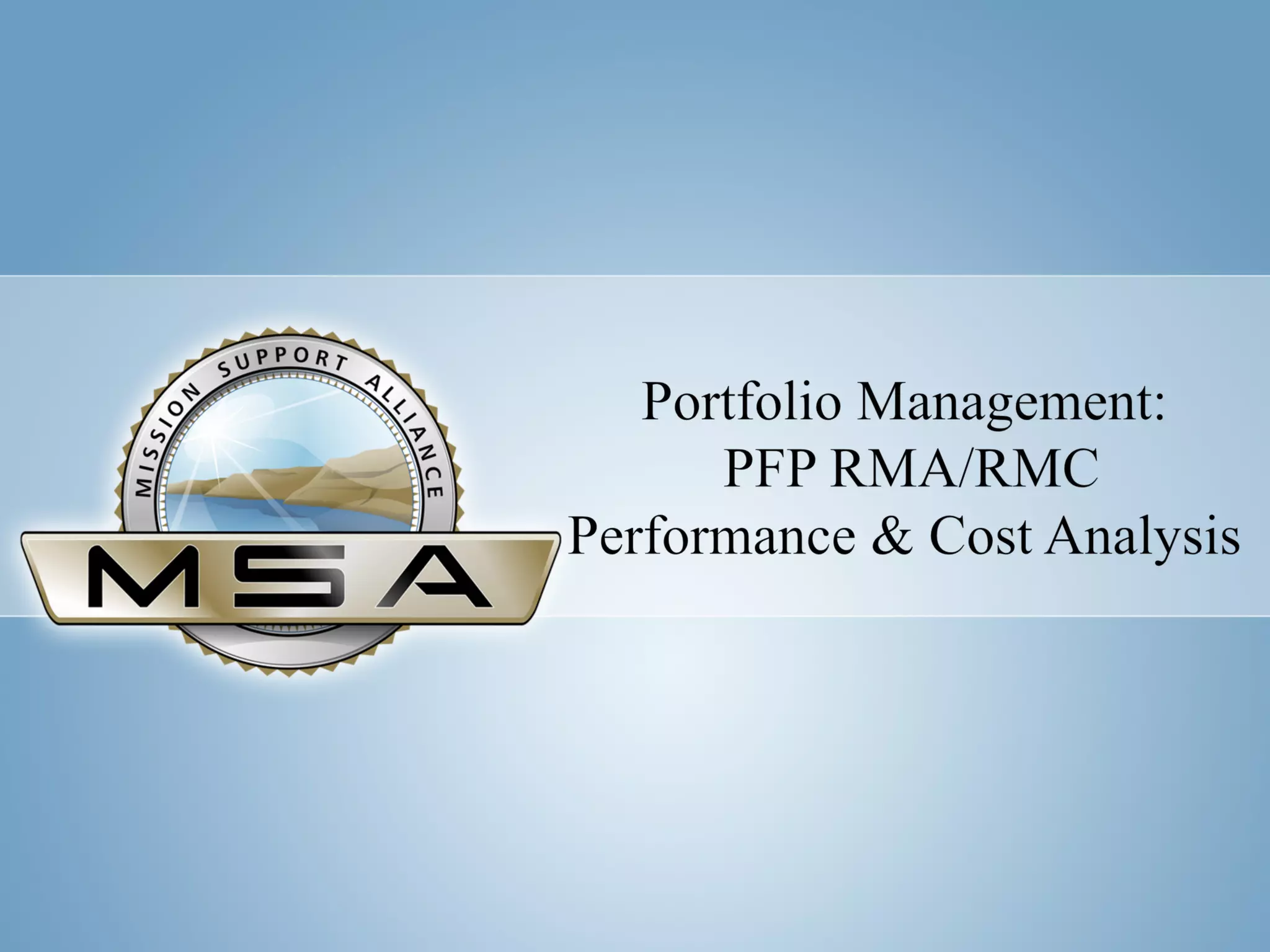 PFP RMA_RMC Presentation Kevin | PPT