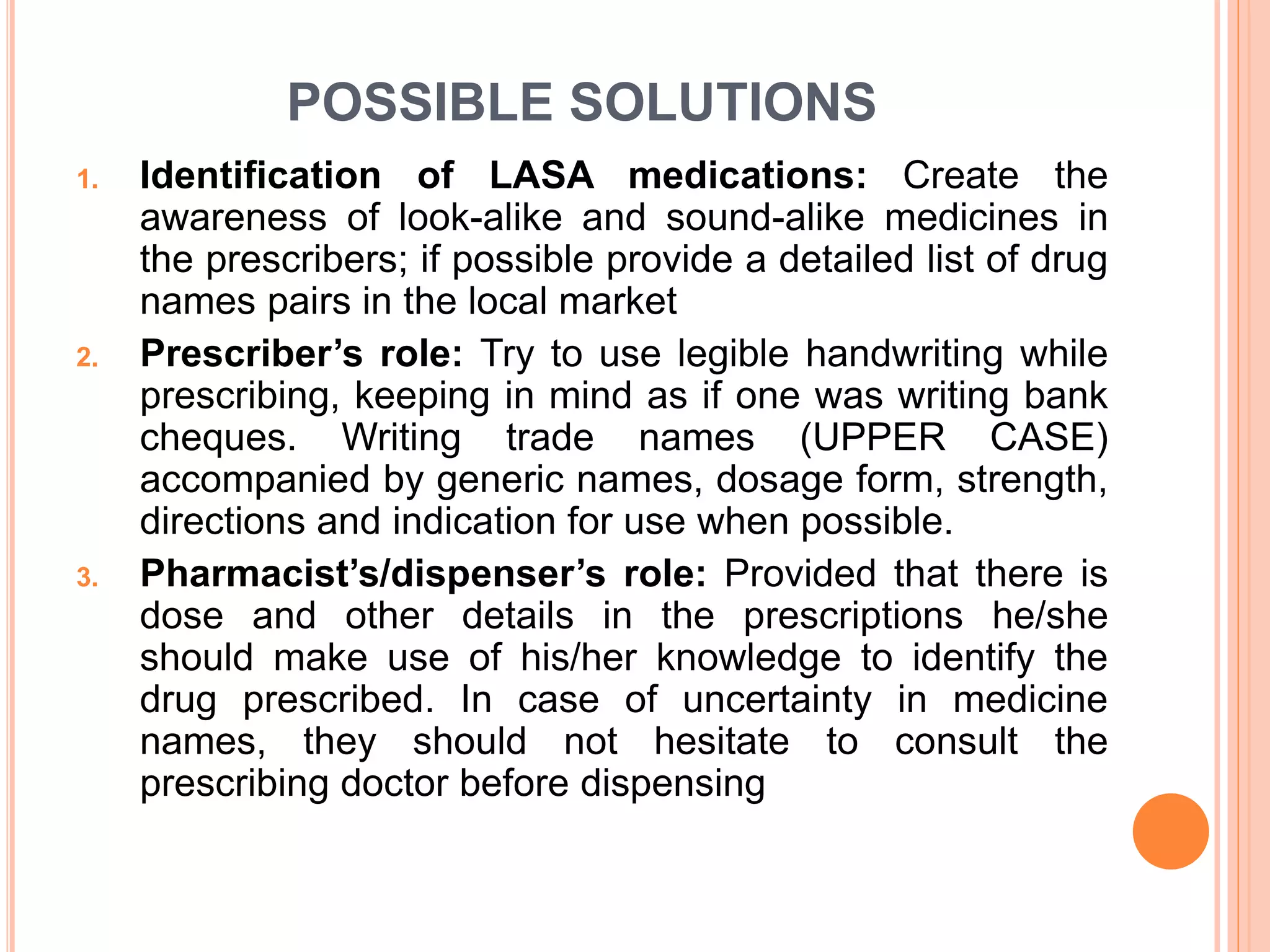 LASA Drugs FINAL PPT (1).pptx medcell | PPTX