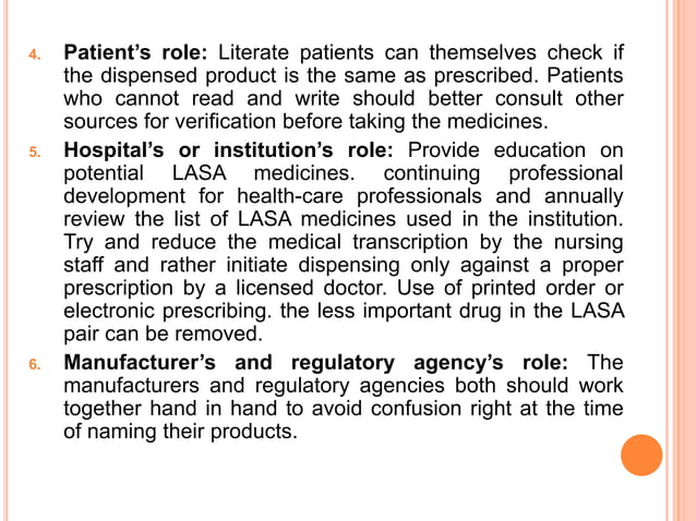 LASA Drugs FINAL PPT (1).pptx medcell | PPTX