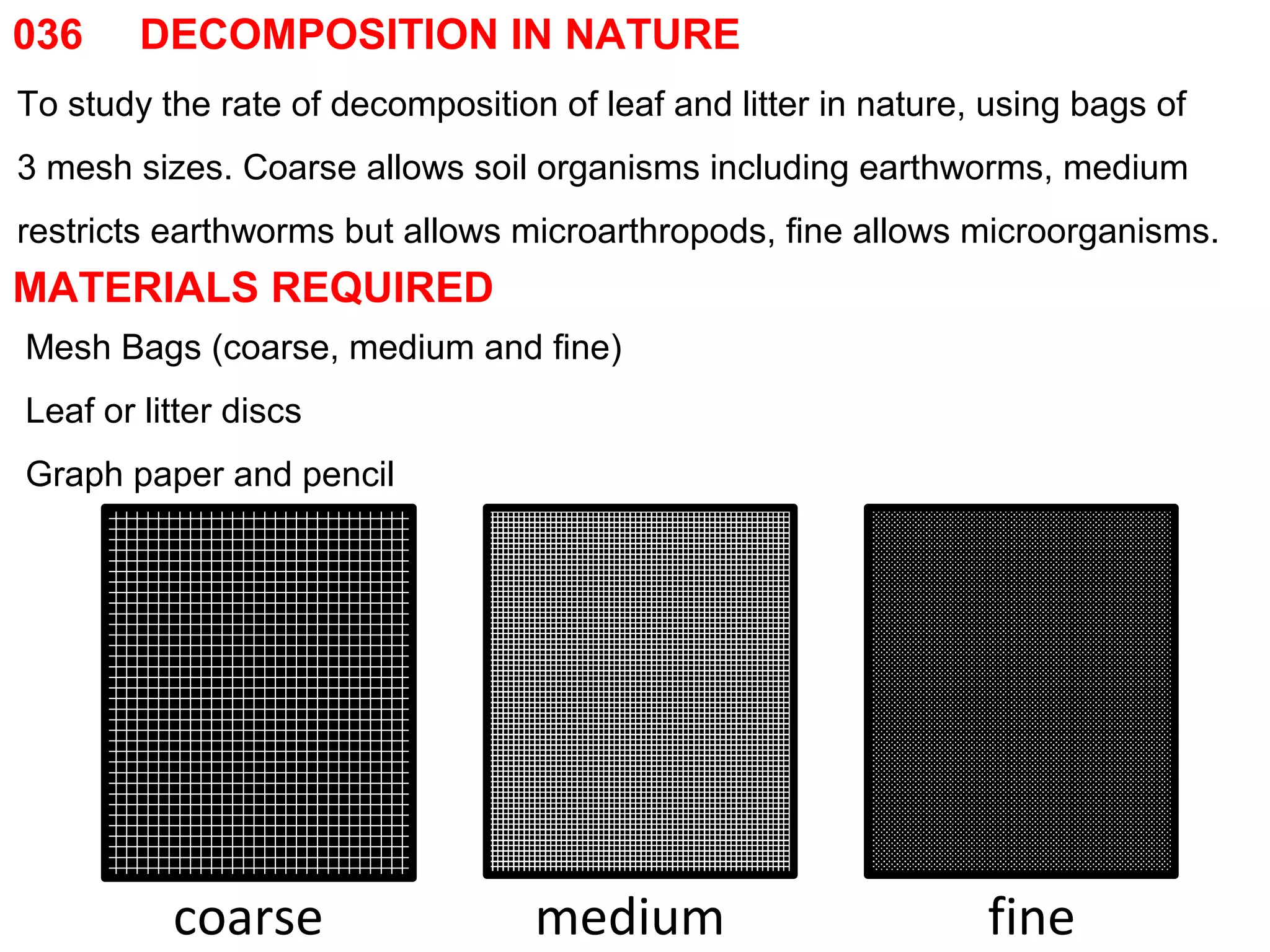 036 decomposition in nature | PPT