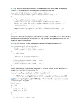 ChakraCore: analysis of JavaScript-engine for Microsoft Edge | PDF