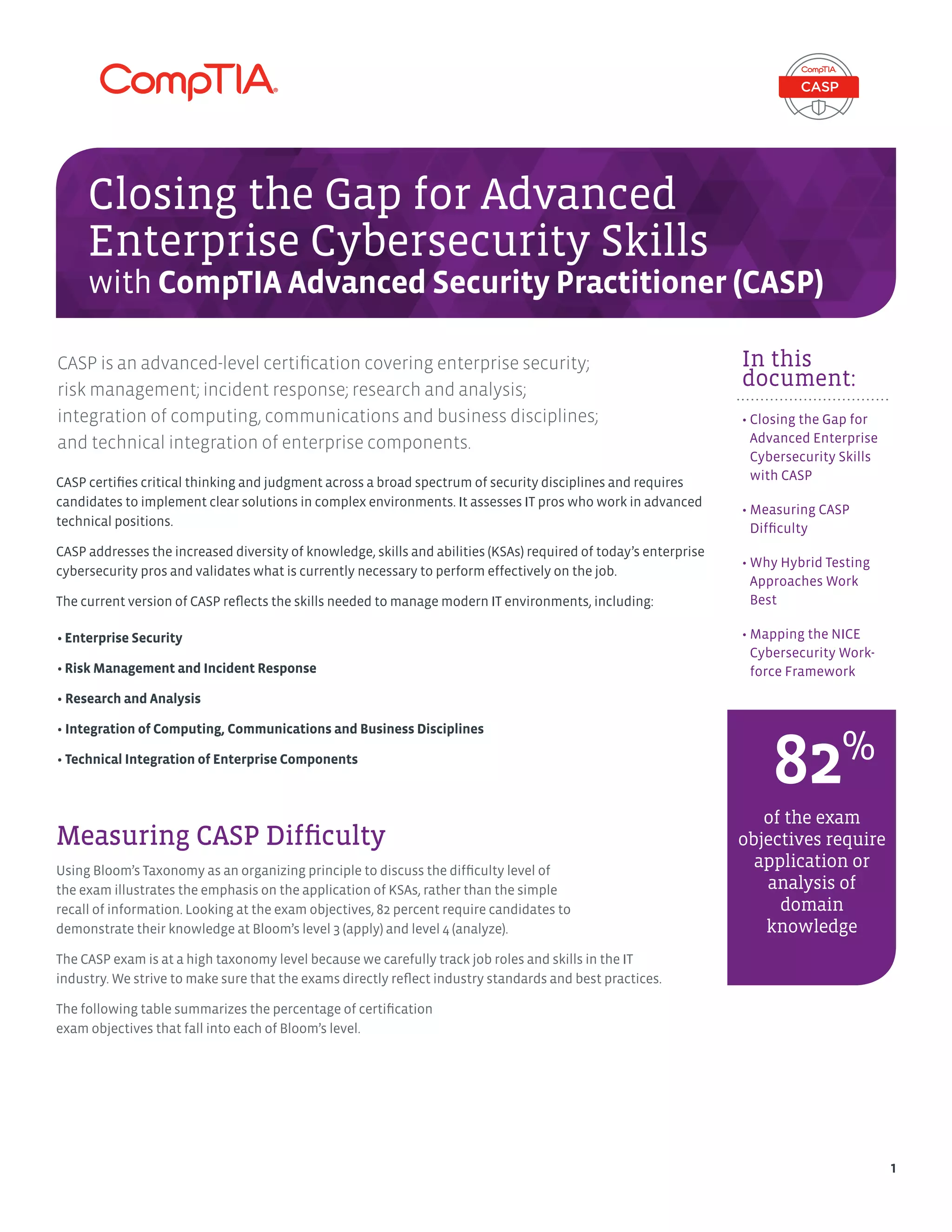 Closing the Gap for Advanced Enterprise Cybersecurity Skills with ...
