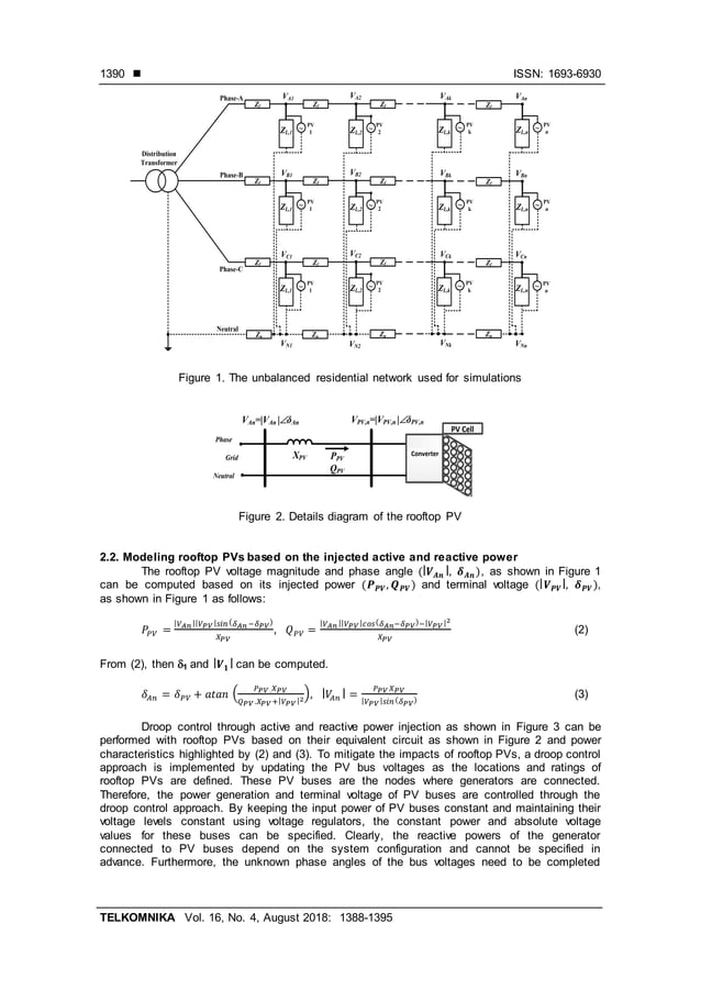 Non-uniform Rooftop PVs Distribution Effect to Improve Voltage Profile in Residential Feeder | PDF