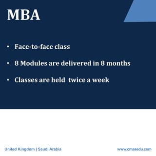 CMAS - MBA | PDF