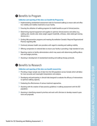 Standing and Walking Measures Toolkit | PDF