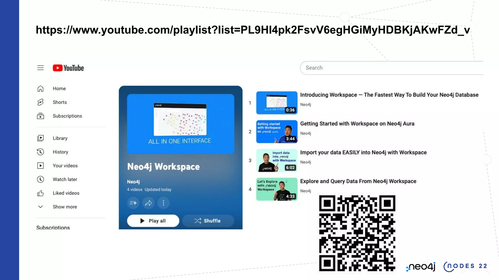 037 Workspace in AuraDB - Easy On-Ramp to Using Graphs - NODES2022 APAC Beginner 2 - John ...