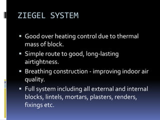 038 innovative construction-ziegel block | PPTX