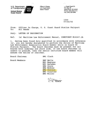 Designation Letters | PDF