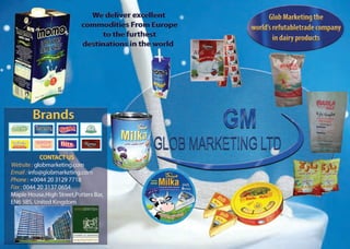 GM Milk Catalogue | PPT