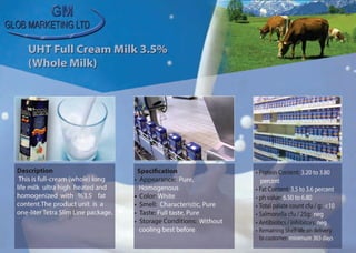GM Milk Catalogue | PPT