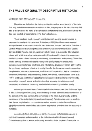 Subject tagging: Recommendations for Dryad curators and scientists | PDF