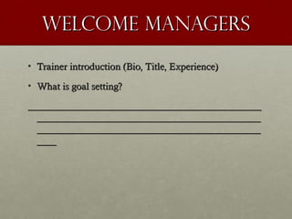 Training Powerpoint | PPT