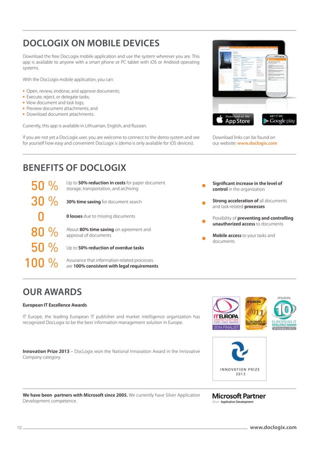 doclogix_brochure | PDF