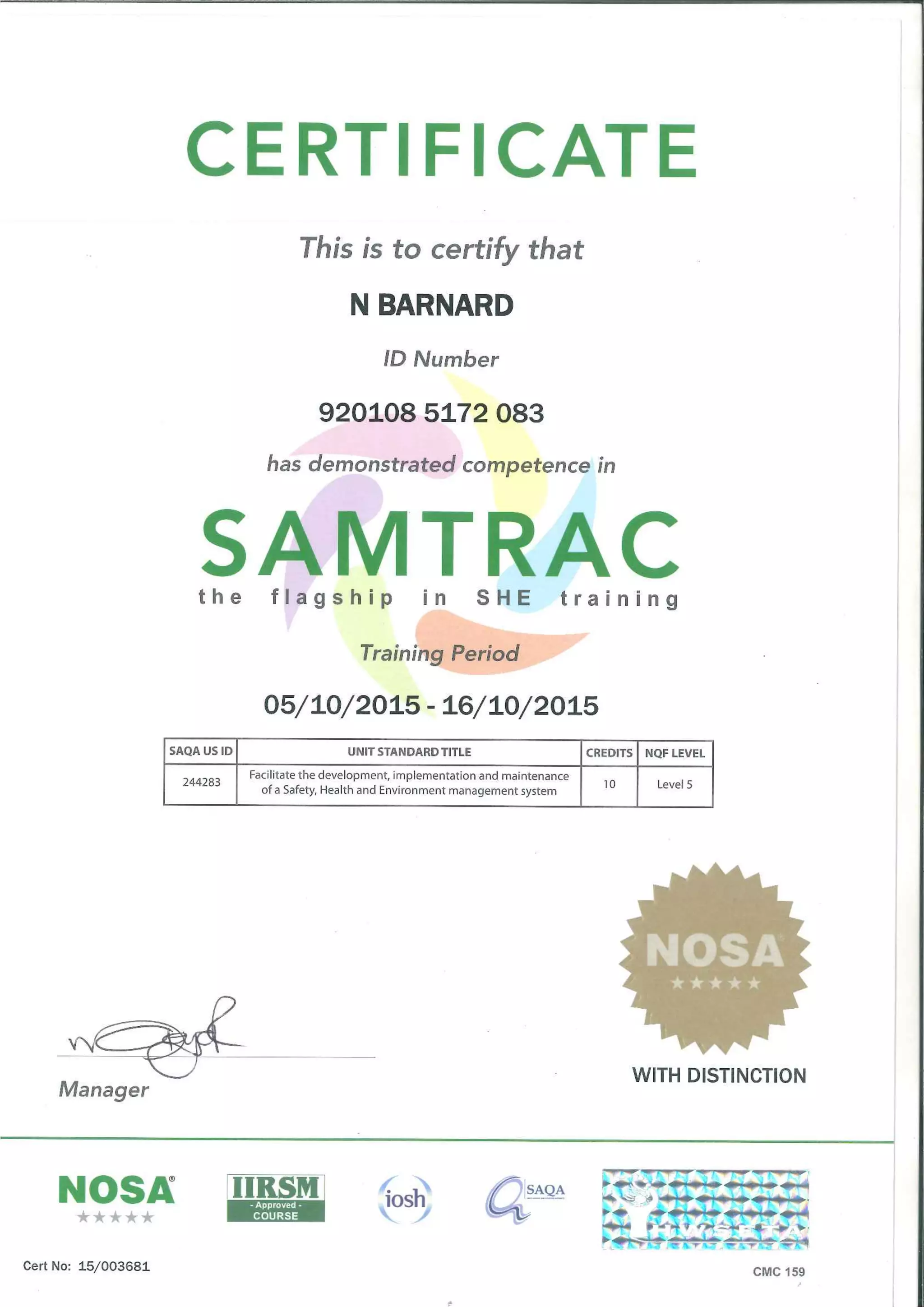 Neill Intro & Samtrac | PDF