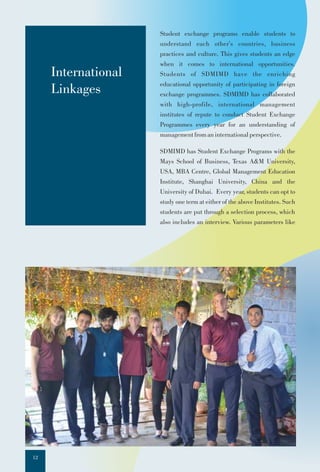 SDMIMD- Institute Brochure 2015 | PDF