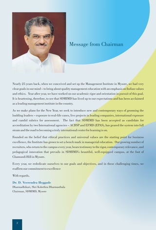 SDMIMD- Institute Brochure 2015 | PDF